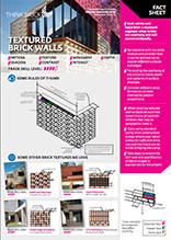 THINK BRICK > Fact Sheets
